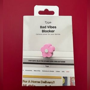 Computers, Laptops & Parts | Typo Bad Vibes Blocker Pink Daisy Laptop ...